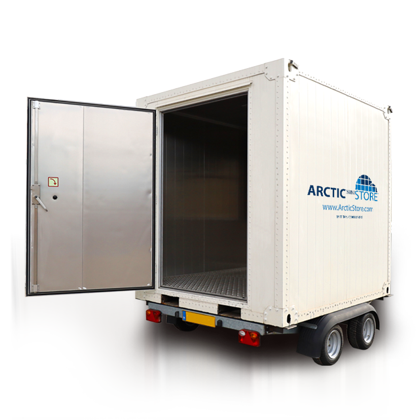 Portable trailer cold storage - Refrigerated mini storage | Rent / Buy